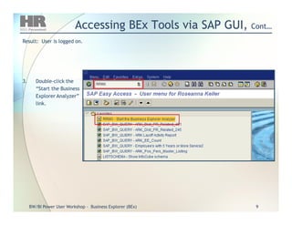 SAP Business Explorer bex hr | PPT