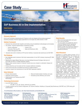 Sap Business Implementation | PDF