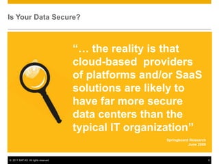 Sap Bi OnDemand Overview | PPT