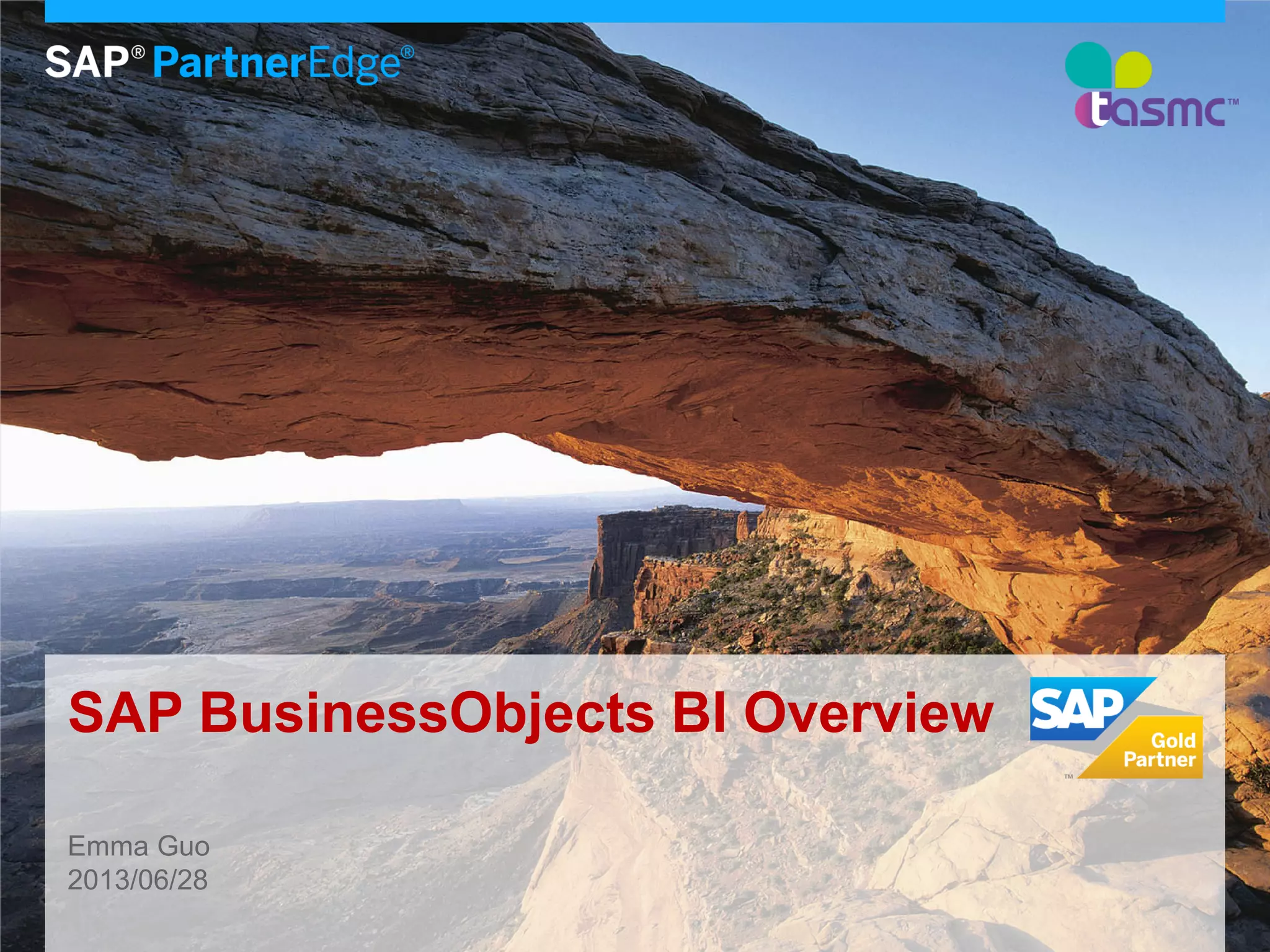 Sap Businessobjects Bi Ppt