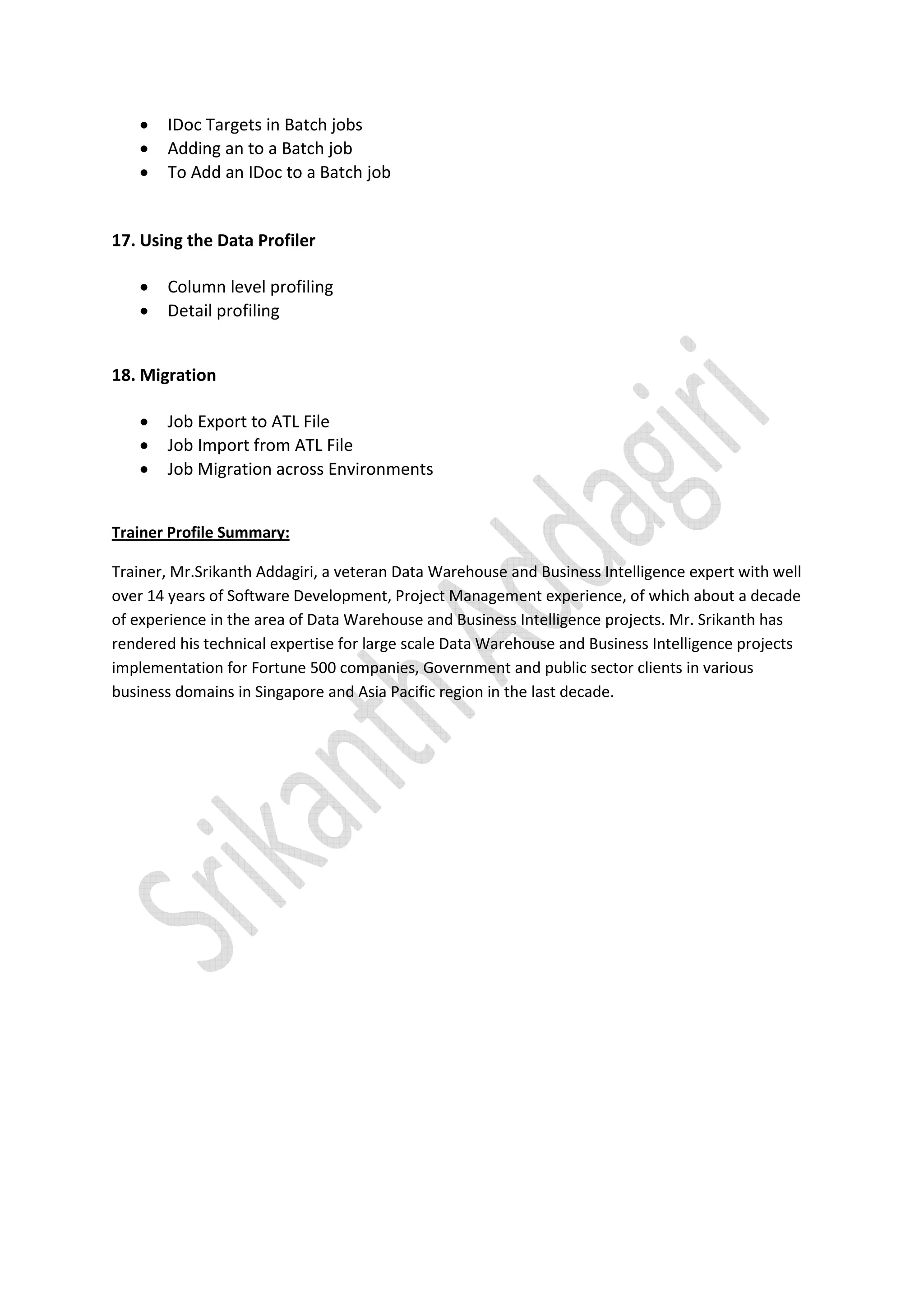 Sap Business Objects Data Services Toc Pdf