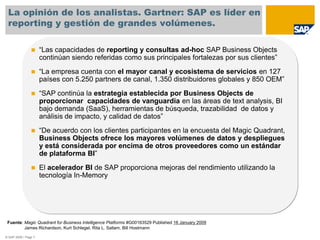 Sap Business Objects - Sector Banca | PDF
