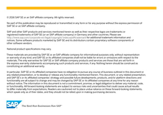 SAP BusinessOjects Roambi Solution Relief - Mobile Data Visualization | PDF