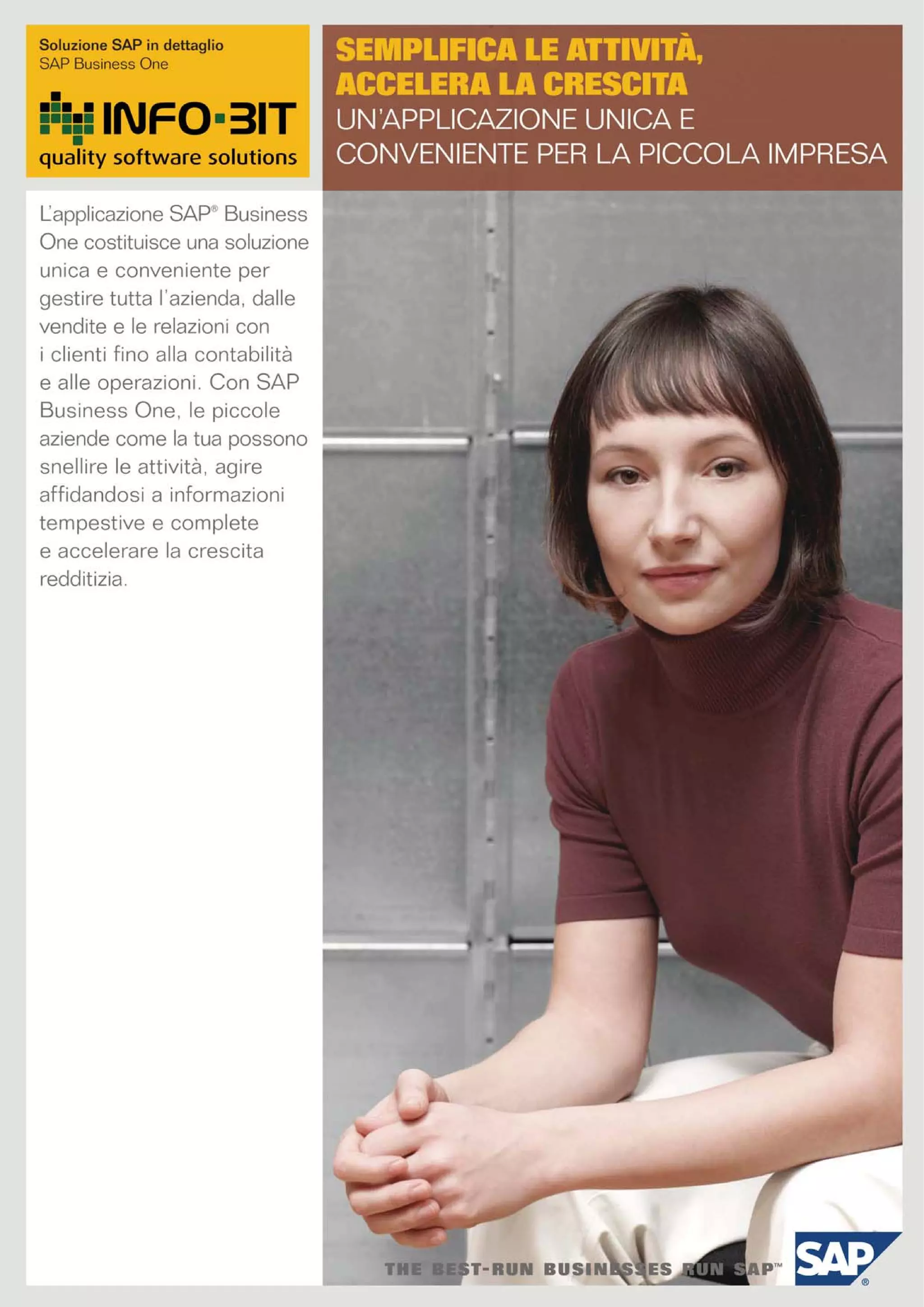 SAP Business One - Semplifica le attività, accellera la crescita | PDF