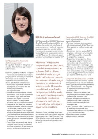 SAP Business One - Semplifica le attività, accellera la crescita | PDF