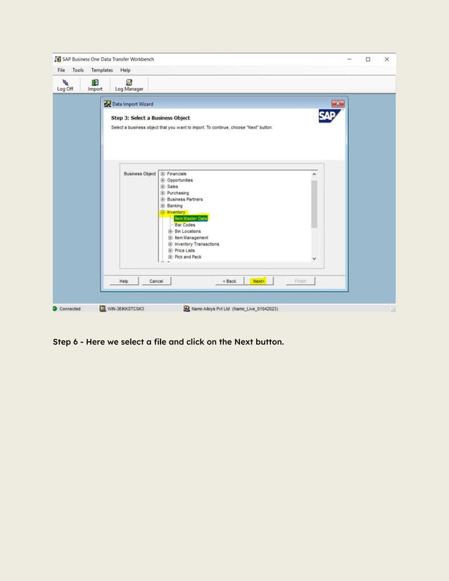 SAP Business One Data Transfer Workbench Tool | PDF | Databases ...