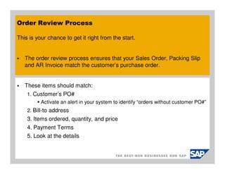 Sap business one_dunning_process | PDF