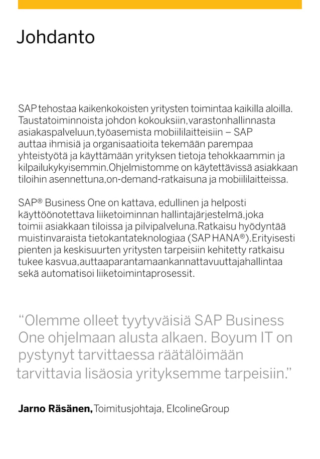 SAP BN | PDF