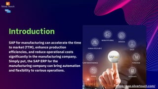 ERP Implementation in Manufacturing: Key Considerations and Best ...