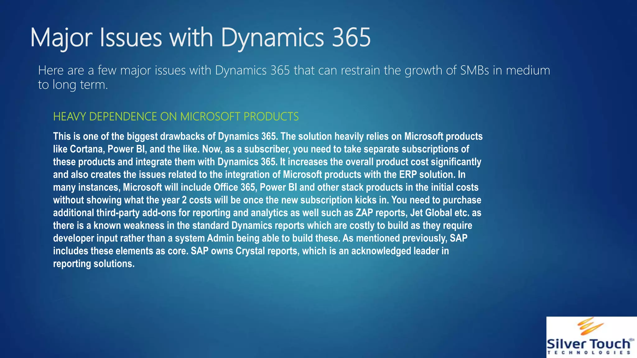 Sap business one or microsoft dynamics 365 which erp is better for your ...