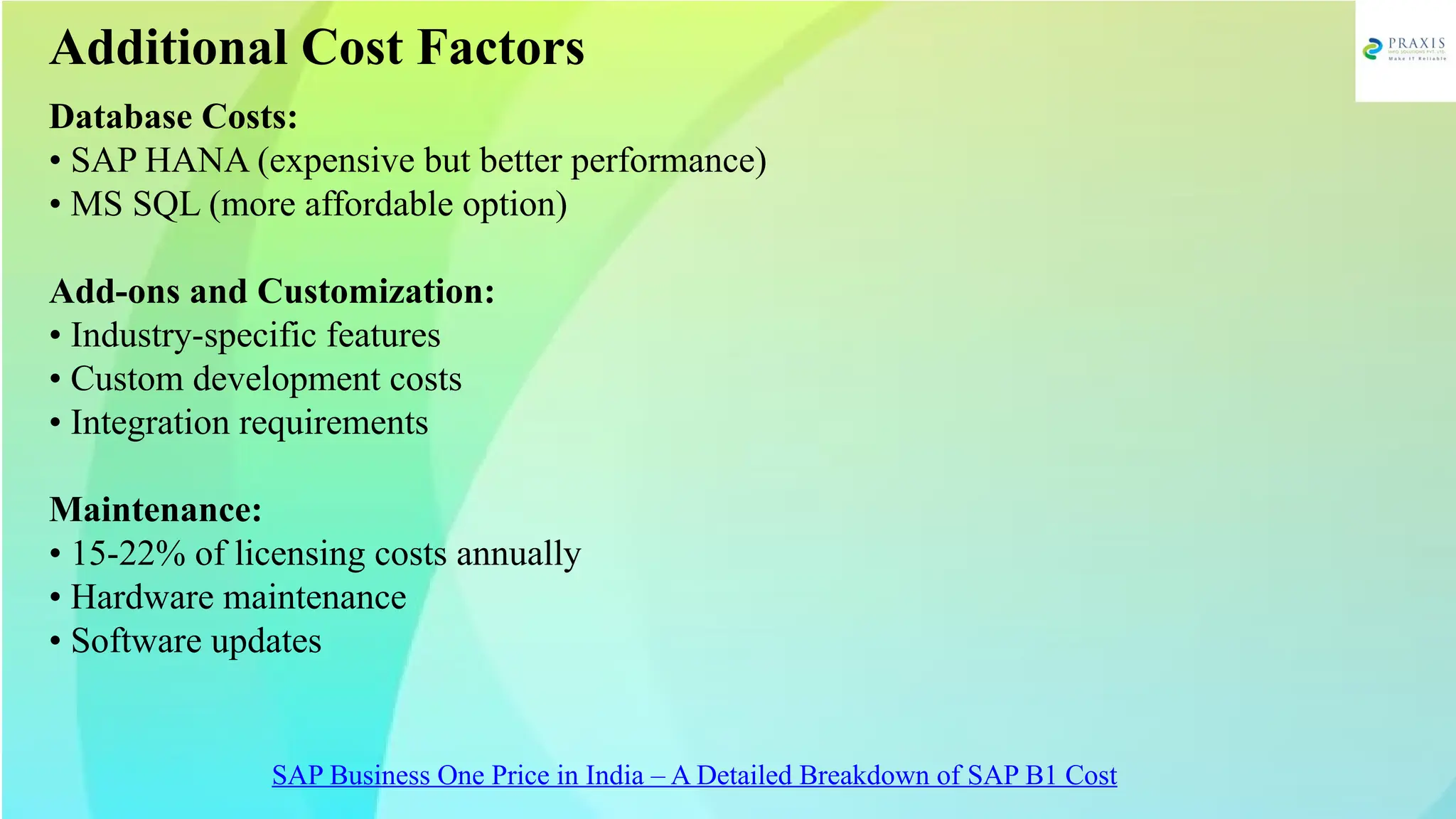SAP Business One Price in India – A Detailed Breakdown of SAP B1 Cost.pptx
