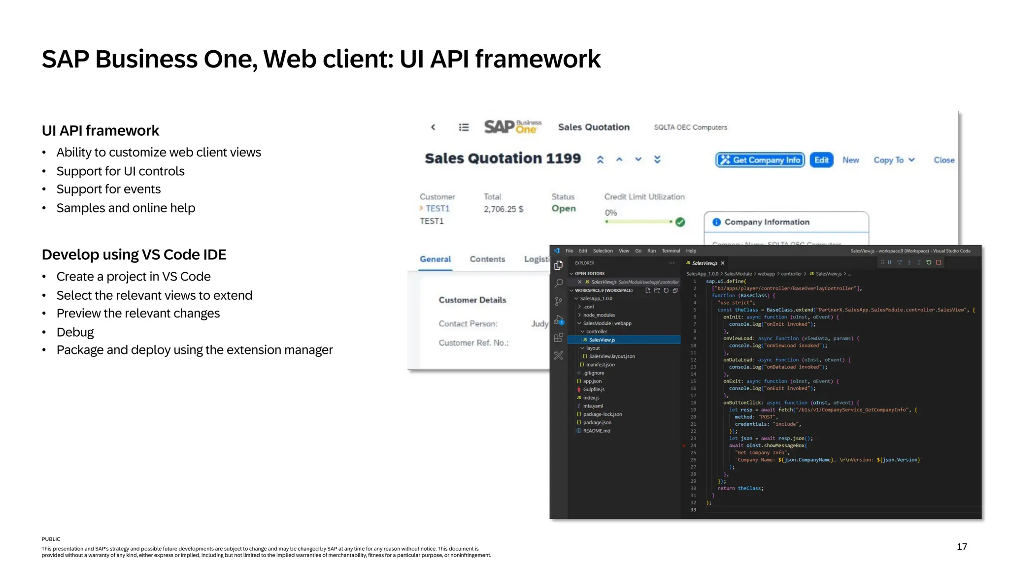 SAP Business One Road Map - Novas Funcionalidades release 2024.05
