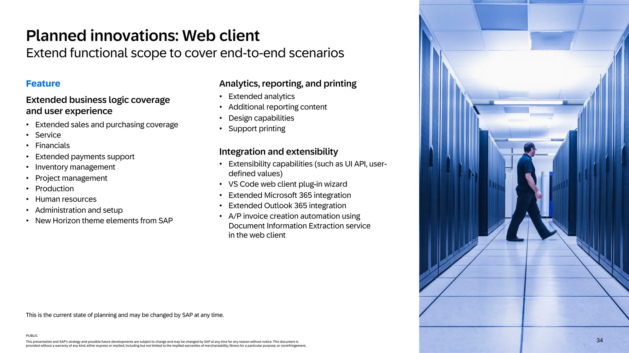 SAP Business One Road Map - Novas Funcionalidades release 2024.05