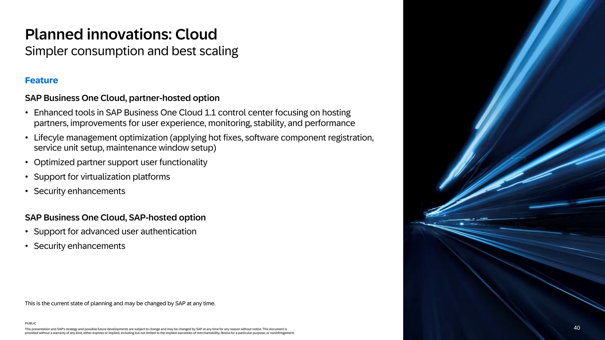 SAP Business One Road Map - Novas Funcionalidades release 2024.05