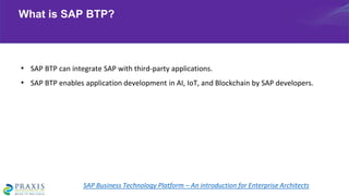 SAP Business Technology Platform | PPTX