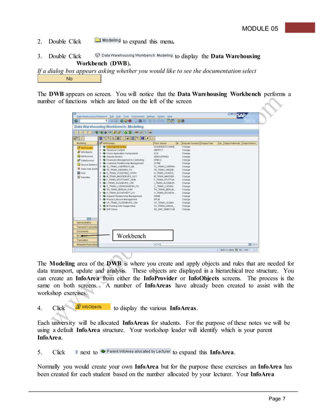SAP BW - Creation of BW Flows.doc