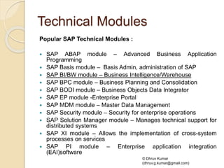 SAP BW Session 1 | PPTX