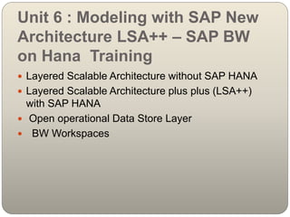 Sap bw on hana ramireddy ppt | PPT