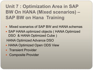 Sap bw on hana ramireddy ppt | PPT