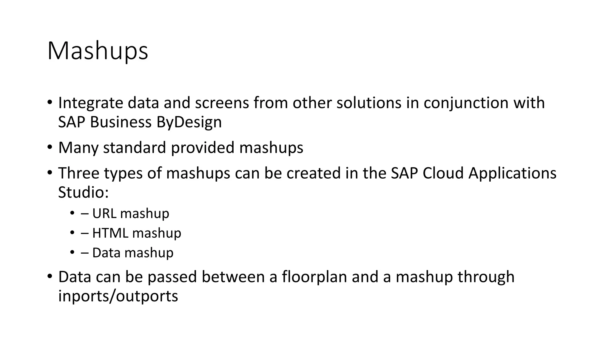 SAP ByDesign Development | PPT