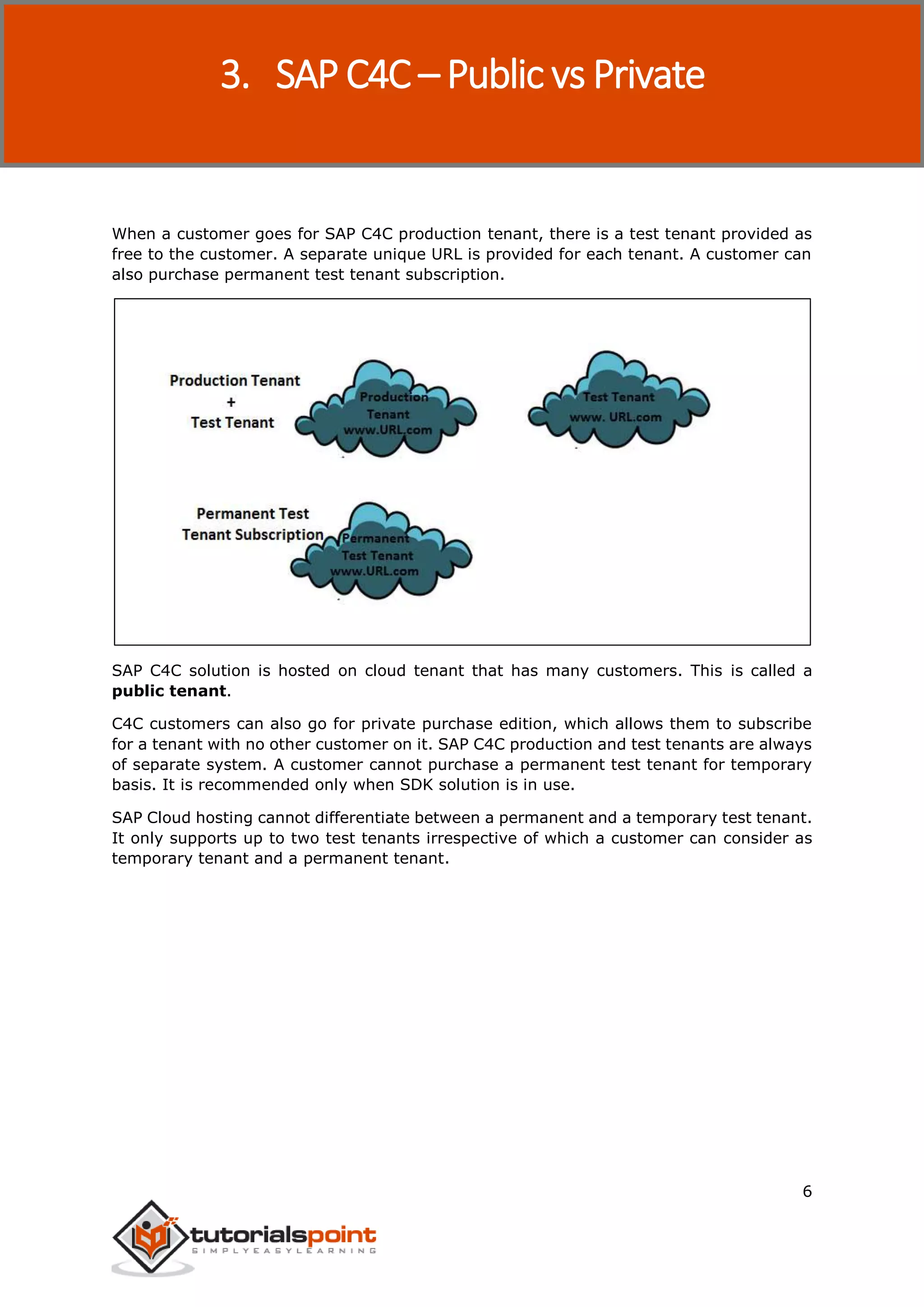 Sap c4c tutorial | PDF | Computing | Technology & Computing