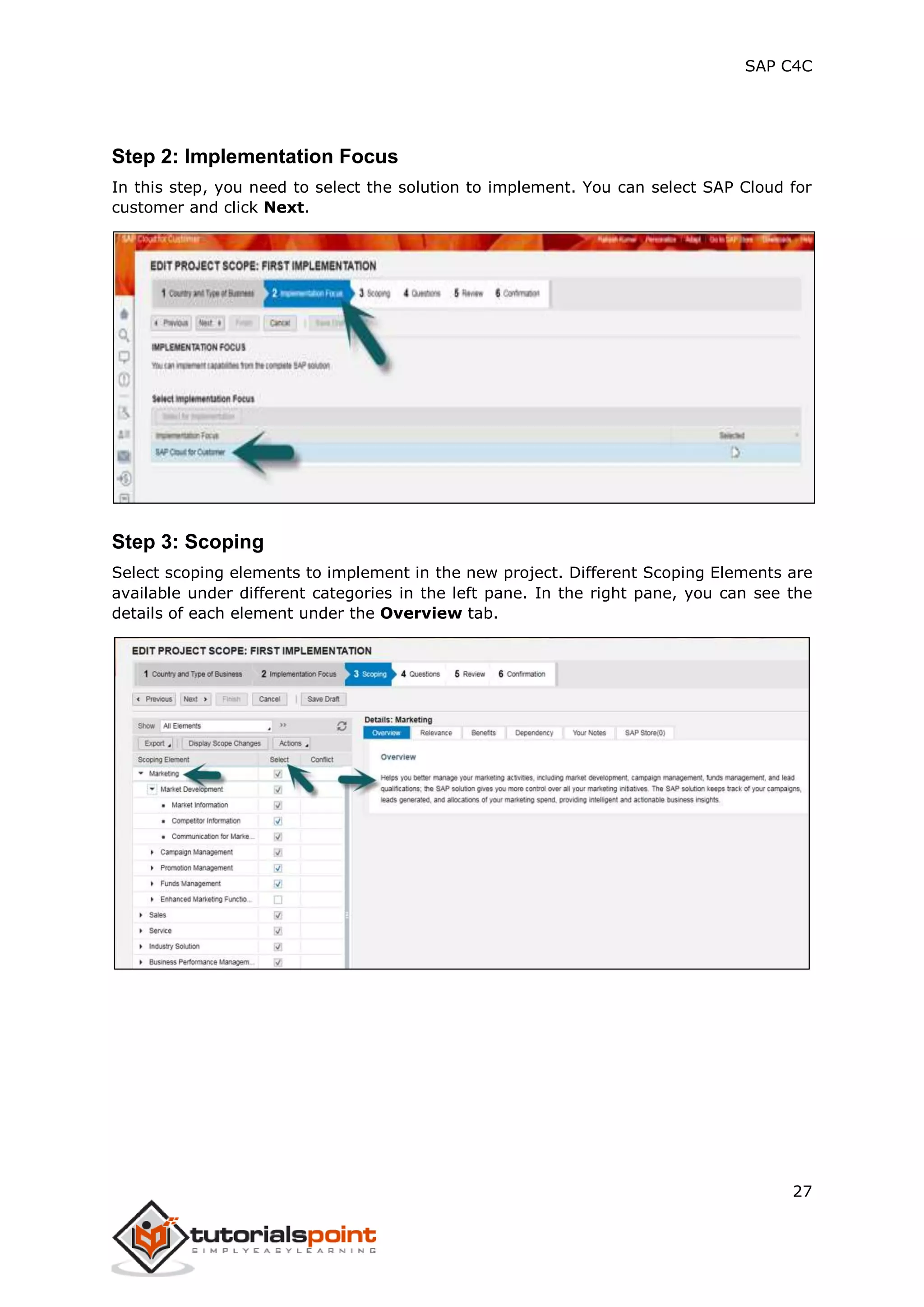 Sap C4c Tutorial Pdf Computing Technology And Computing 6233
