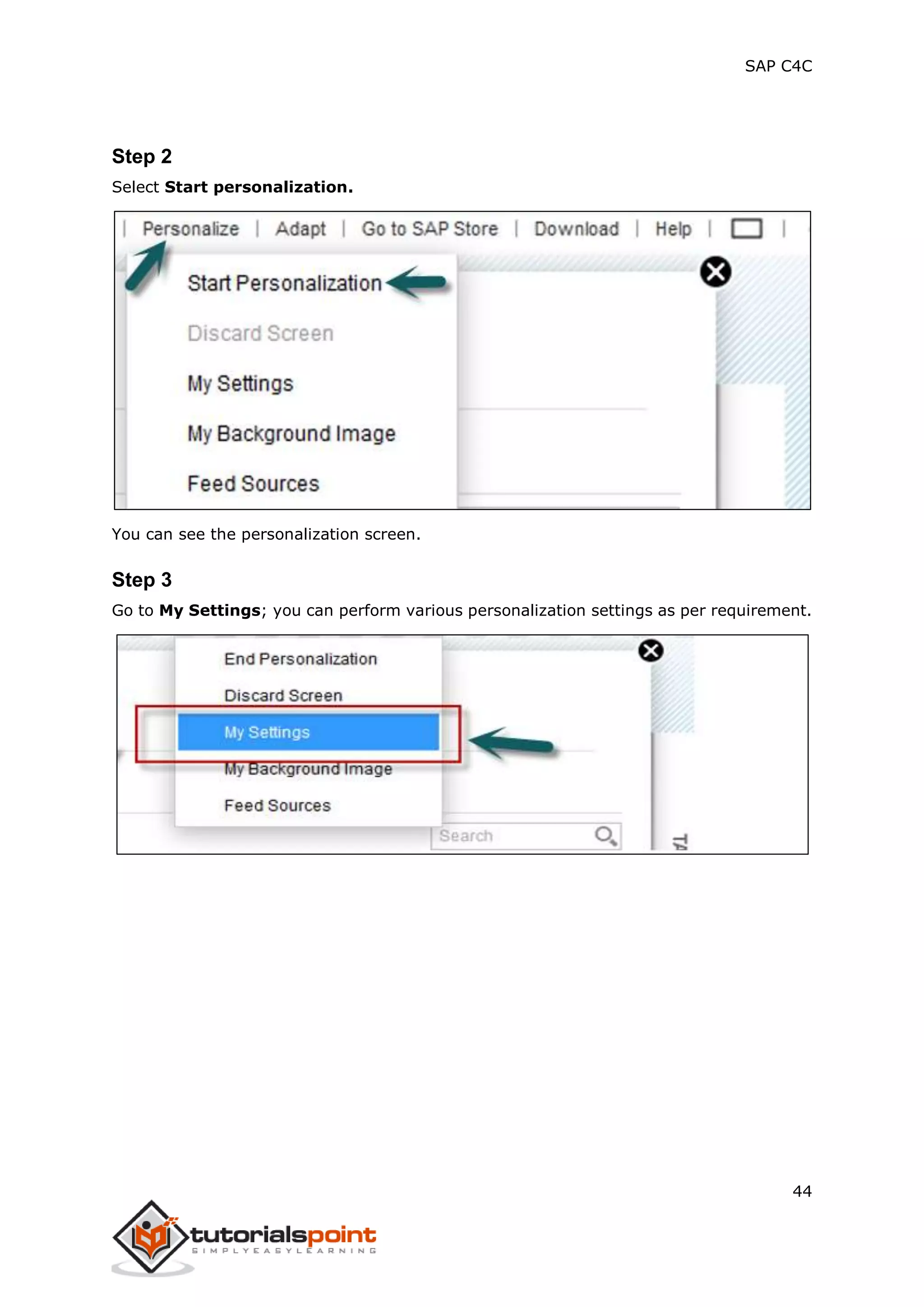 Sap c4c tutorial | PDF