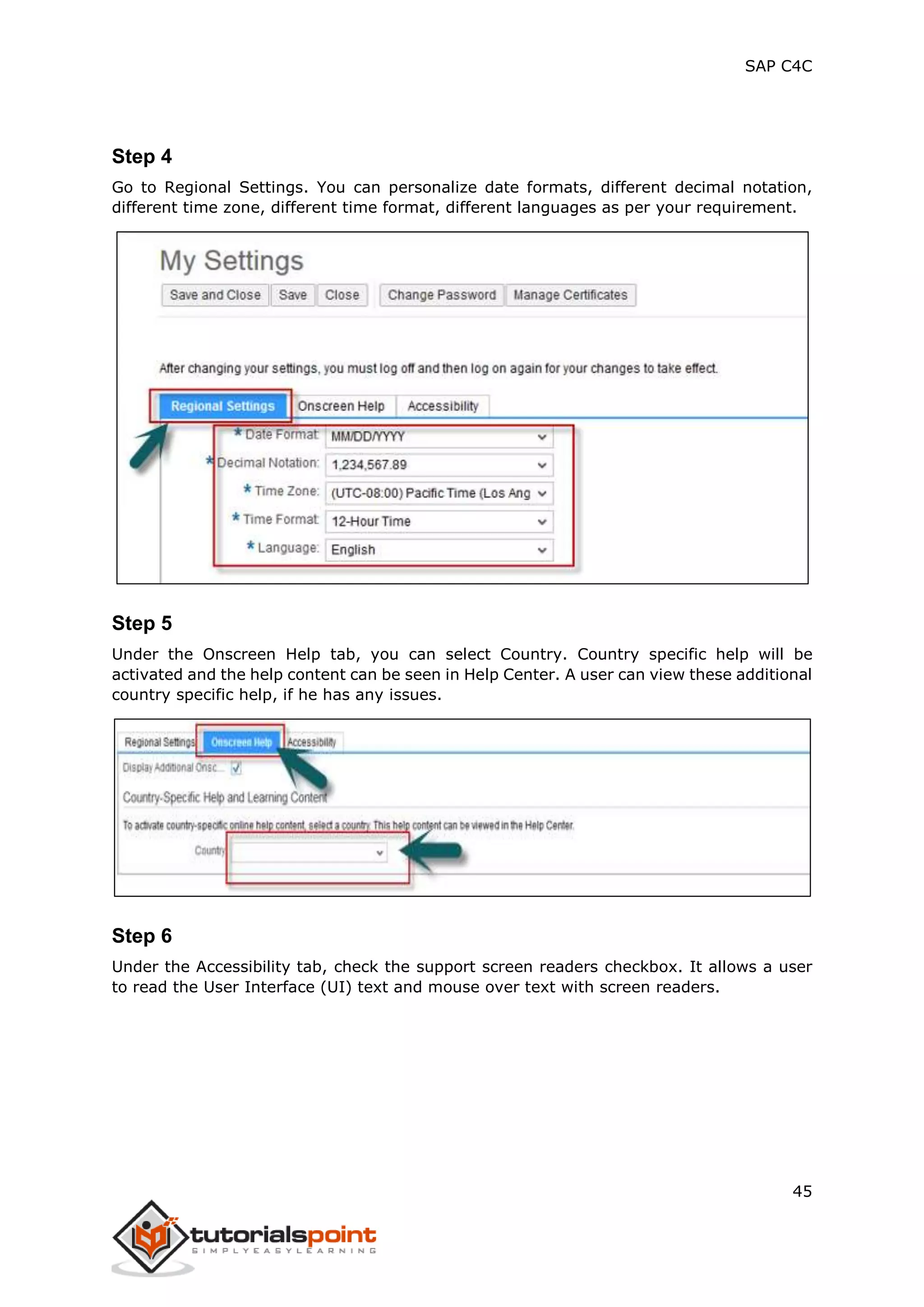 Sap c4c tutorial | PDF | Computing | Technology & Computing