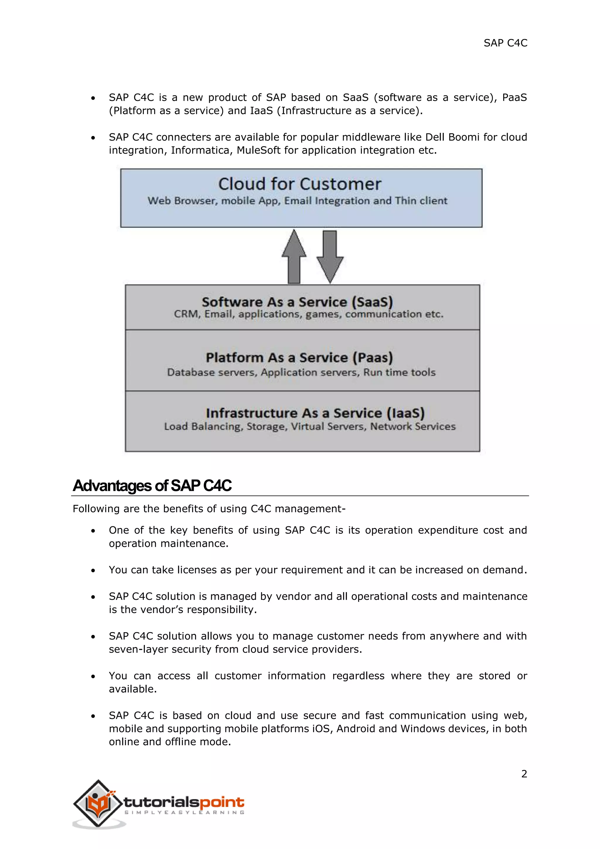 Sap C4c Tutorial Pdf Computing Technology And Computing 6105