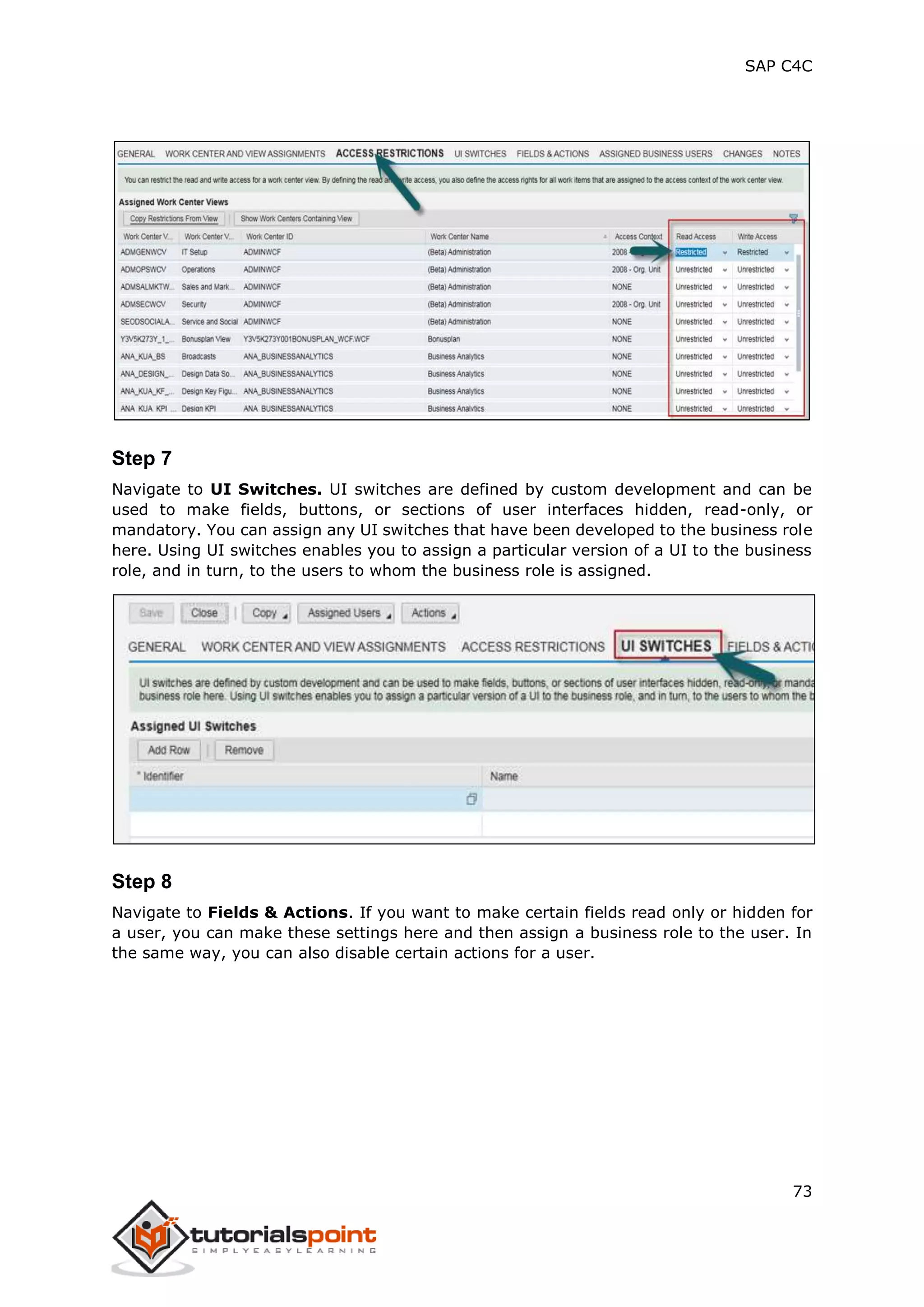 Sap c4c tutorial | PDF