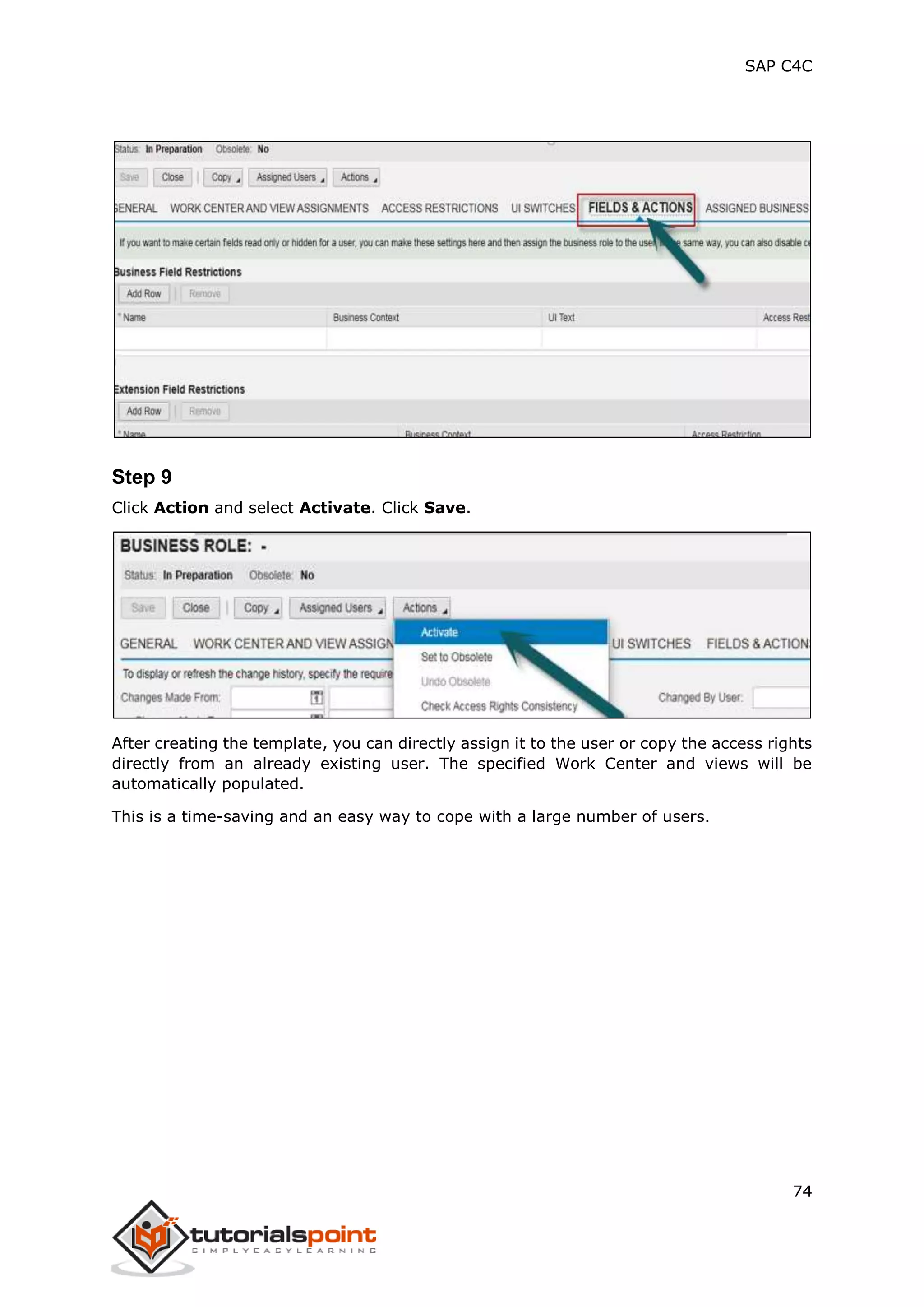 Sap c4c tutorial | PDF