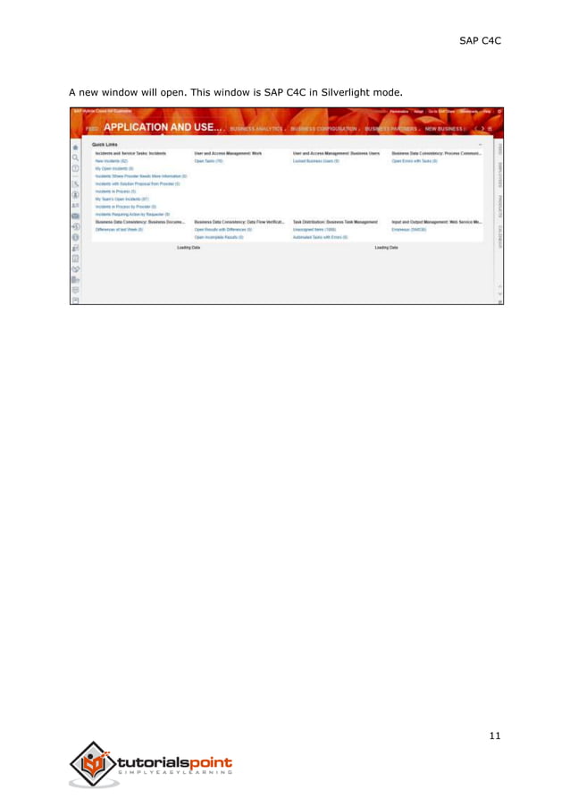 Sap C4c Tutorial Pdf Computing Technology And Computing 3502