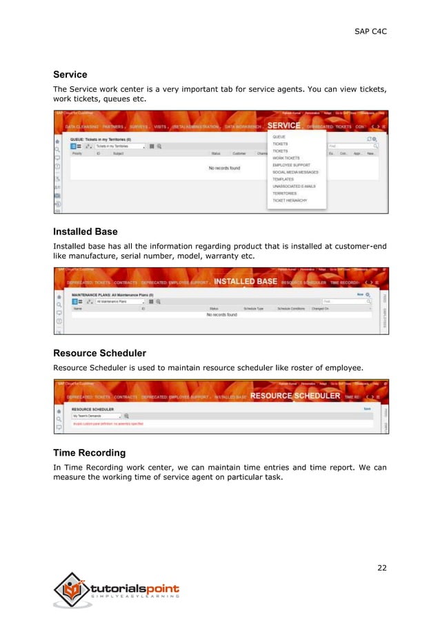 Sap c4c tutorial | PDF | Computing | Technology & Computing