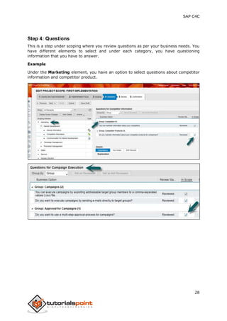 Sap c4c tutorial | PDF