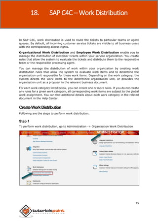 Sap c4c tutorial | PDF