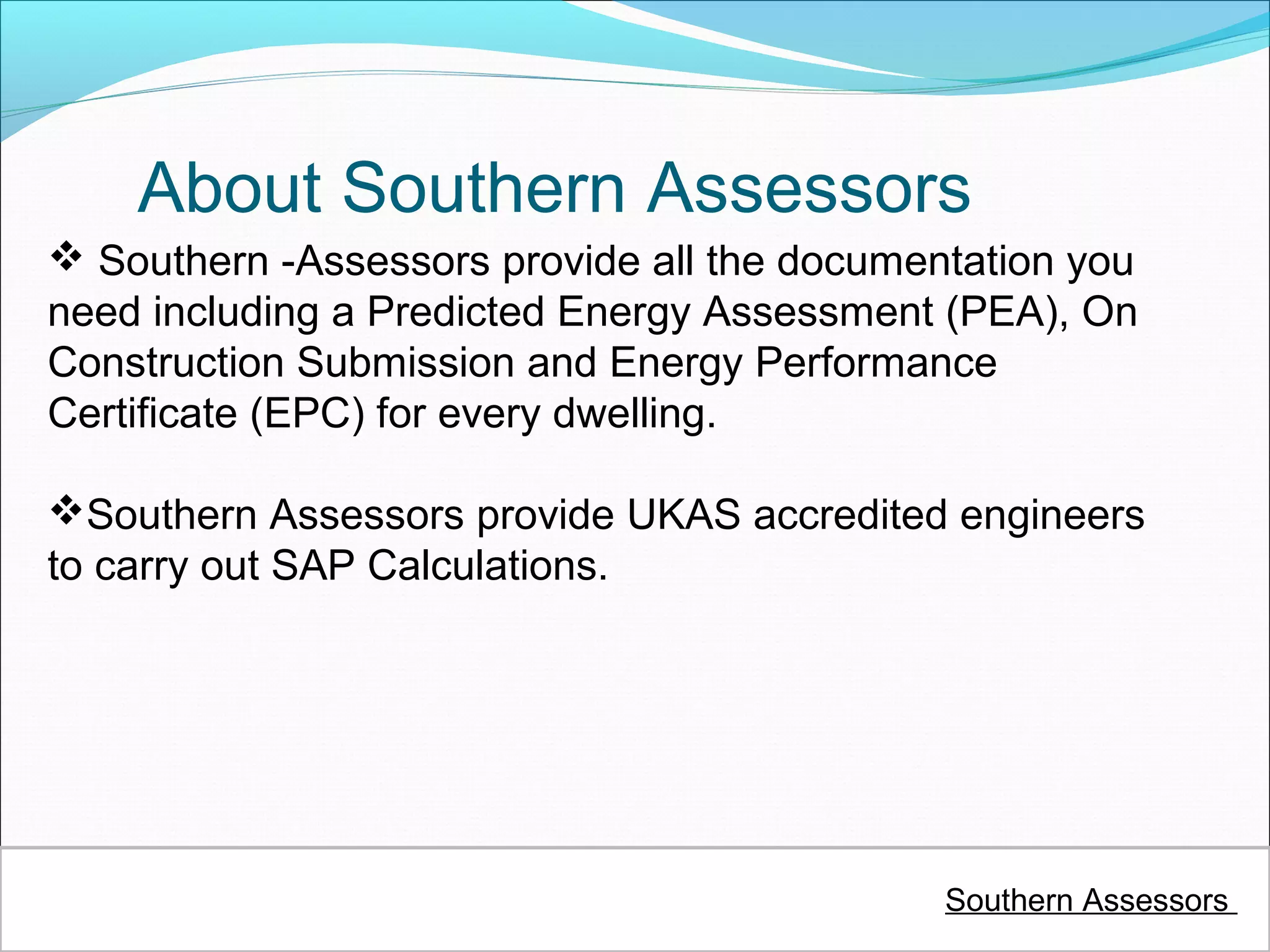 Sap calculations & epc's | PPT