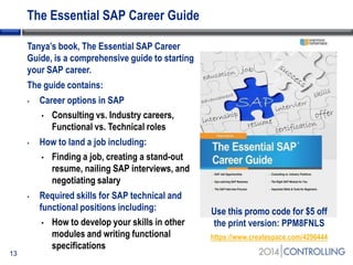 SAP Career Advancement: Top Skills to Develop | PPTX | Resume Writing ...