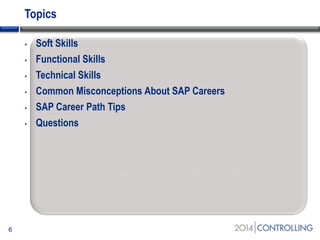 SAP Career Advancement: Top Skills to Develop | PPTX | Resume Writing ...