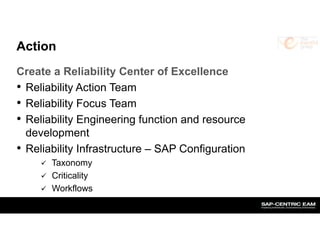 Leveraging SAP to Support Reliability Analytics | PPT