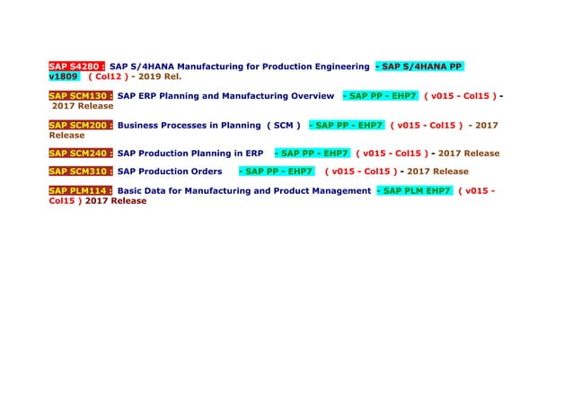 Sap Study Materials and certification exam dump | PDF | Business Accounting & Finance | Business
