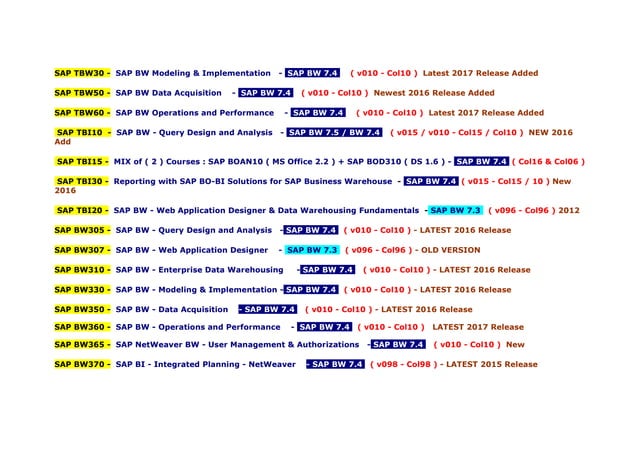 Sap Study Materials and certification exam dump | PDF | Business Accounting & Finance | Business