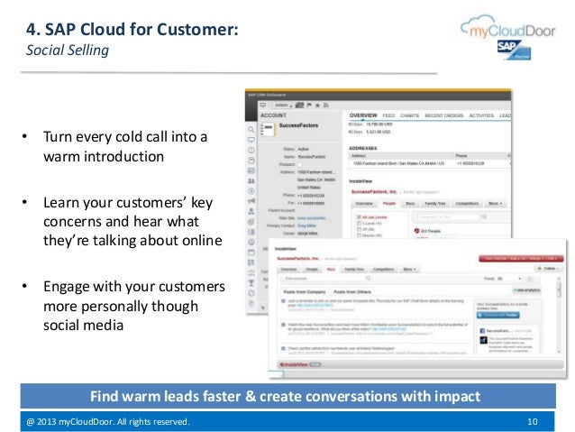 Introduction to SAP Cloud for Customer