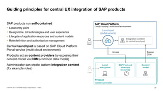 SAP Cloud Platform Portal Overview.pdf | Cloud Computing | Internet