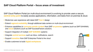 SAP Cloud Platform Portal Overview.pdf | Cloud Computing | Internet
