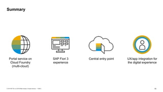 SAP Cloud Platform Portal Overview.pdf | Cloud Computing | Internet