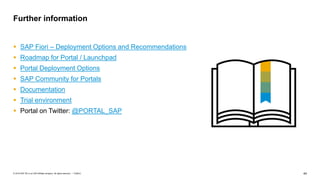 SAP Cloud Platform Portal Overview.pdf | Cloud Computing | Internet