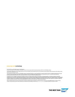 Sap cloud platform rebranding | PDF | Cloud Computing | Internet