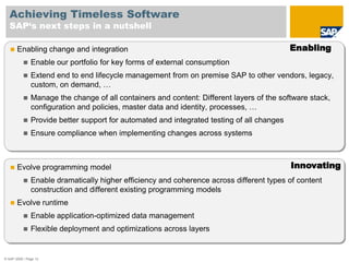 SAP Cloud Strategy | PPTX