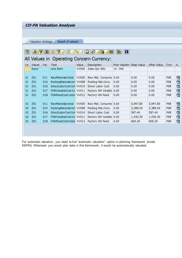 Sap co pa planning | DOCX