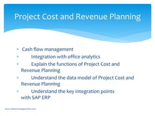 Sap commercial project management | PPTX